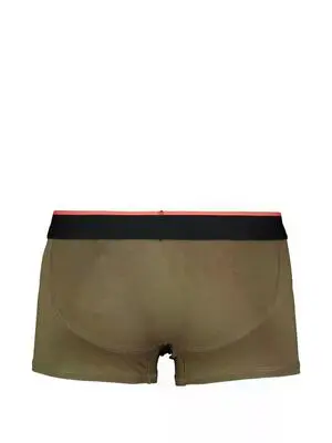 DIESEL Elastic-waistband Logo Boxers - Green