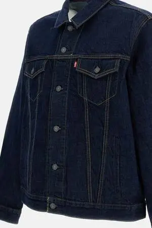 LEVI STRAUSS &AMP; CO. Giacca Jeans Stile Trucker - Blu