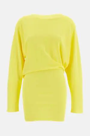 Jacquemus Mistral Mini Dress Giallo