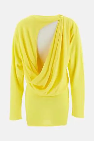 Jacquemus Mistral Mini Dress - Giallo