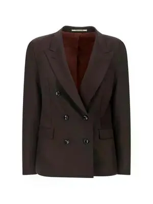 Tagliatore Parigi Double-breasted Blazer Peak Lapels