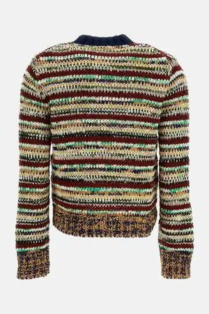 Sacai Mixed Knit Cardigan