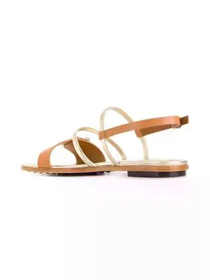 TOD'S Buckle-detailed Multi-strap Sandals