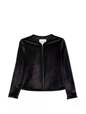 JIL SANDER Zip-up Velvet Jacket
