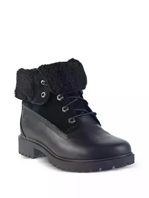 Timberland Jayne Fleece Fold-down Boots - Black