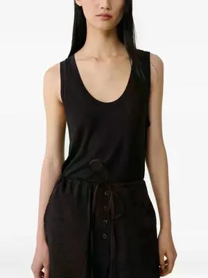 Studio Nicholson Ribbed Knit Vest Top