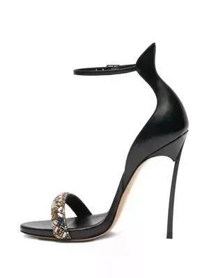 Casadei Cappa Blade Embellished Heeled Sandals