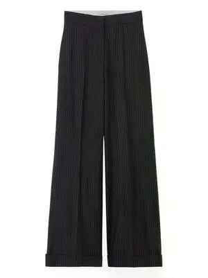 Claudie Pierlot Tailored Straight Leg Trousers - Blue