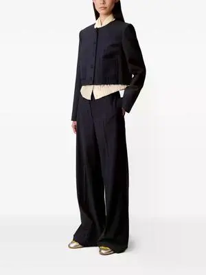 Claudie Pierlot Pinstripe Tailored Jacket