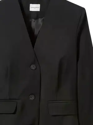 Claudie Pierlot Buttoned Blazer With Pockets