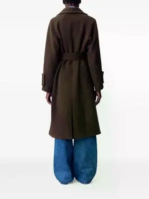 Claudie Pierlot Belted Long Coat