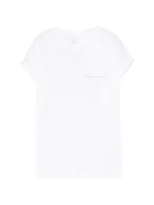 Eleventy Round Neck T-shirts For Women