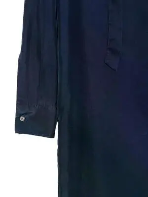 Barena Venezia V-neck Midi Dress - Blue