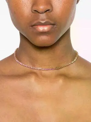 SWAROVSKI Matrix Tennis Round-cut Necklace - Gold
