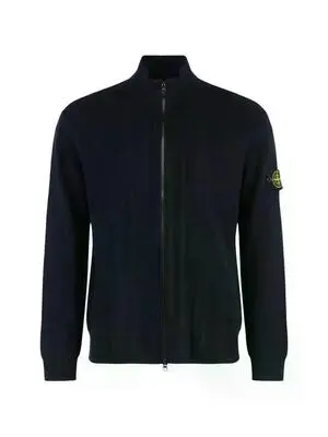 Stone Island Zip-up Organic Cotton Cardigan