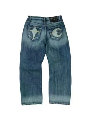 THUG CLUB Wide-leg Jeans