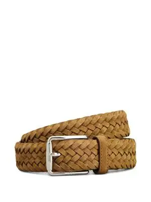 TOD'S Braided Belt - Brown