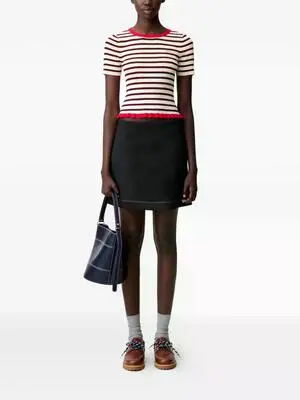 Claudie Pierlot Striped Knit T-shirt