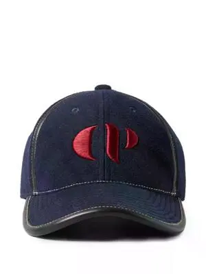 Claudie Pierlot Logo-embroidered Baseball Cap - Blue