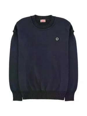Kenzo Panelled Round-neck Sweater