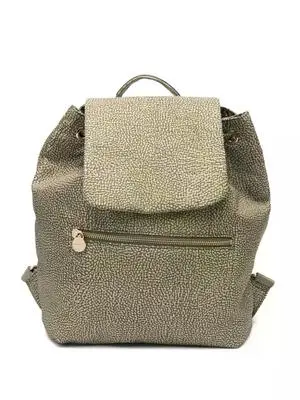 Borbonese Medium Eco Backpack - Green