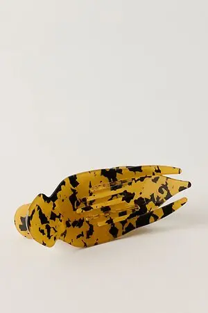 Free People Jetsetter Flat Claw - Tort
