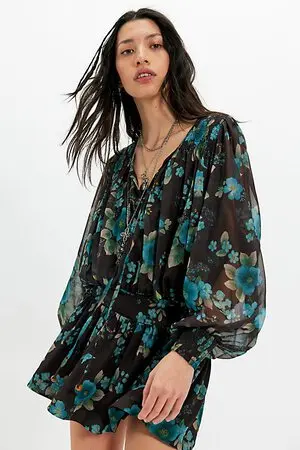 Free People Balloon Sleeve Day Dresses