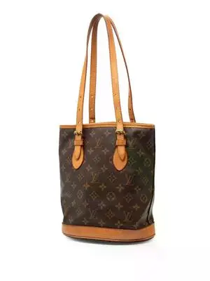 LOUIS VUITTON 2005 Monogram Petit Bucket Bag
