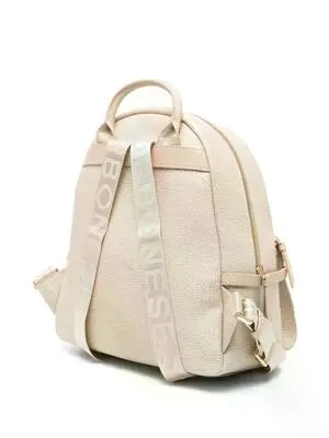 Borbonese Medium Top-handle Backpack - Neutrals