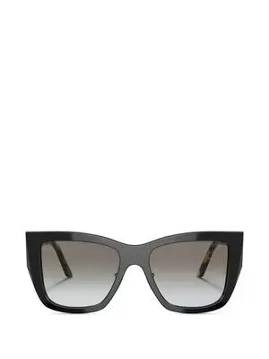 Prada Pr 21ys Geometric Sunglasses - Black
