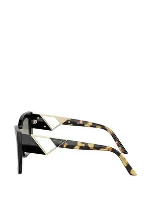 Prada Pr 21ys Geometric Sunglasses - Black
