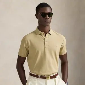 Men's Ralph Lauren Beige Shirt Polos