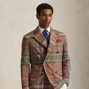 Ralph Lauren Polo Soft Tailored Fit Plaid Jacket