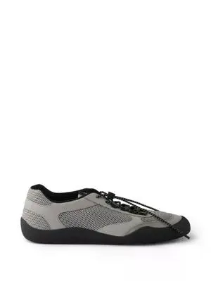 Prada Speedrock Mesh Panel Sneakers - Grey