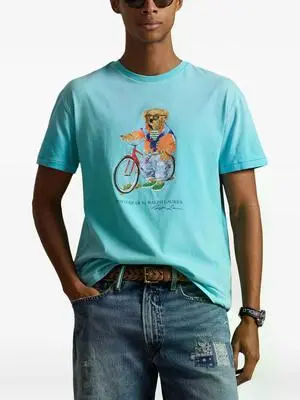Polo Ralph Lauren 710.b16.613.001-perfect Turquoise Summer Bear - Blue