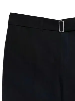 LARDINI Belted Straight-leg Trousers