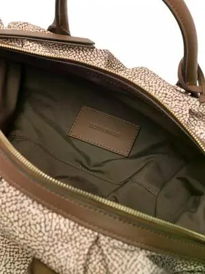 Borbonese Printed Handle Tote Bag
