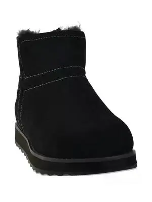 Sketchers Logo Embroidered Ankle Boots