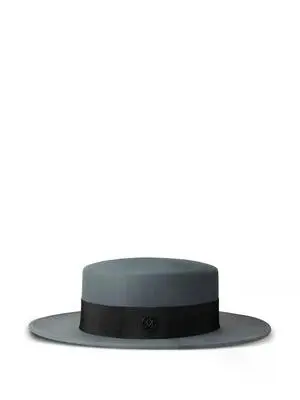 MAISON MICHEL Kiki Hat - Grey