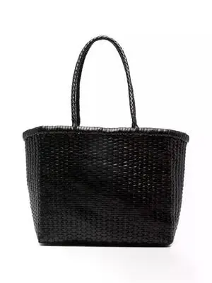 Dragon Diffusion Braided-handle Tote Bag - Black