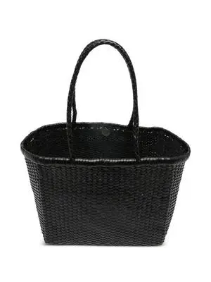 Dragon Diffusion Braided-handle Tote Bag - Black