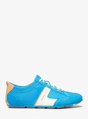 Michael Kors Keely Nylon Trainer - Blue