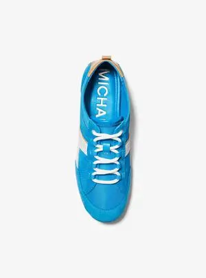 Michael Kors Keely Nylon Trainer - Blue