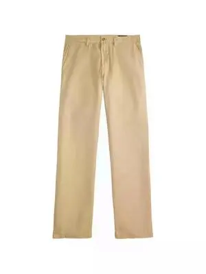 Polo Ralph Lauren Embroidered Chino Trousers - Neutrals
