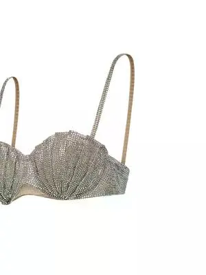 Giuseppe Di Morabito Crystal-embellished Bra
