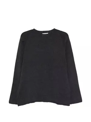 LANEUS Crew-neck Long-sleeve Sweater