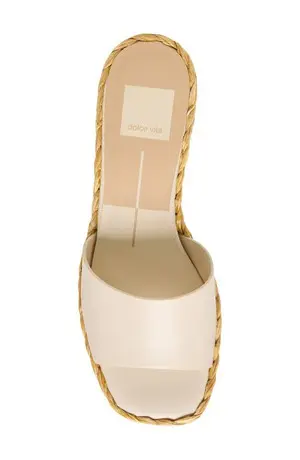 Dolce Vita Dixi Suede Slide Sandal - Bone Leather