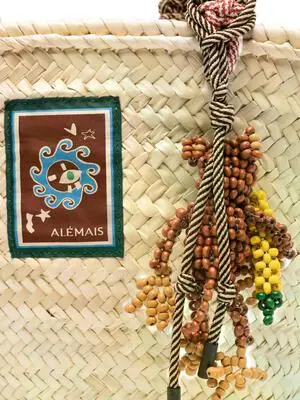 ALEMAIS Macrame Basket Tote