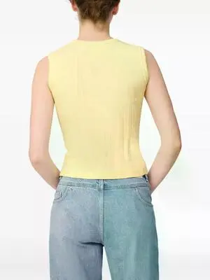 Axel Arigato Ribbed Scoop-neck Tank Top