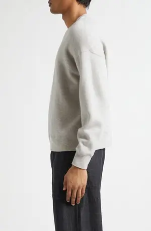 Visvim Jumbo Fine Wool & Cotton Sweatshirt - Grey